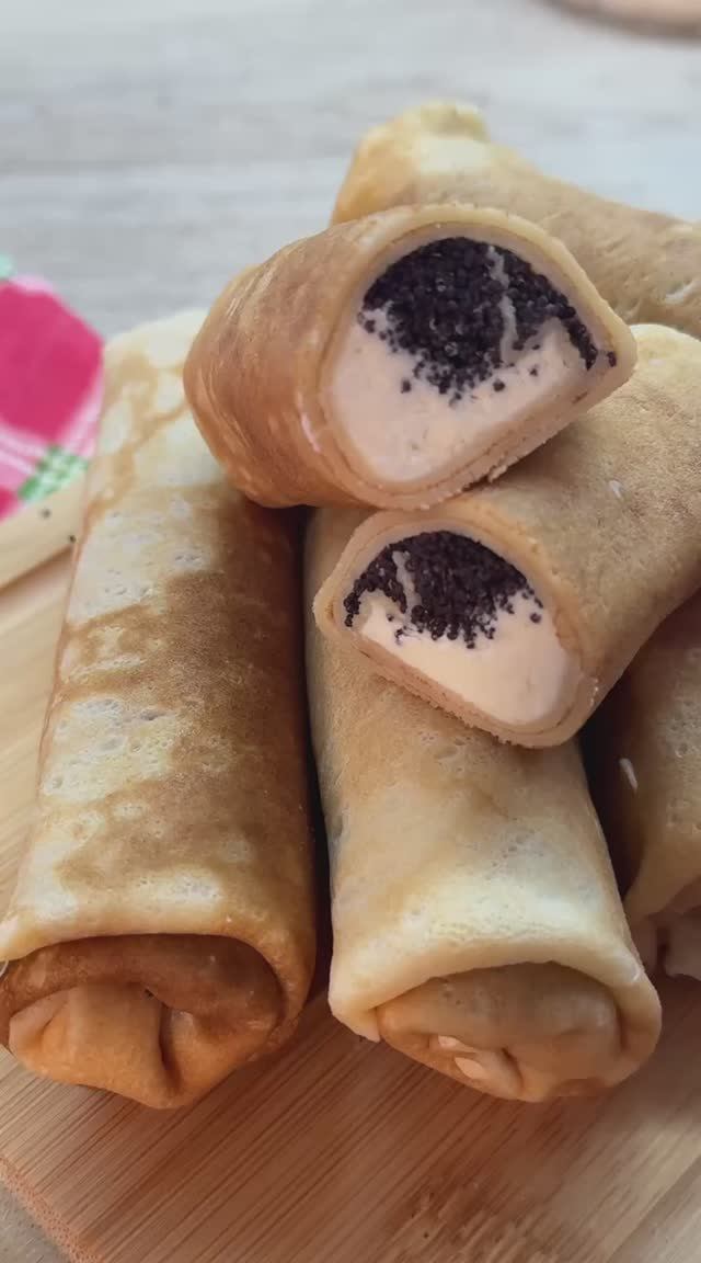 НАЧИНКА ДЛЯ БЛИНОВ ИНЬ-ЯНЬ из творога и мака! Сохраняйте рецепт!