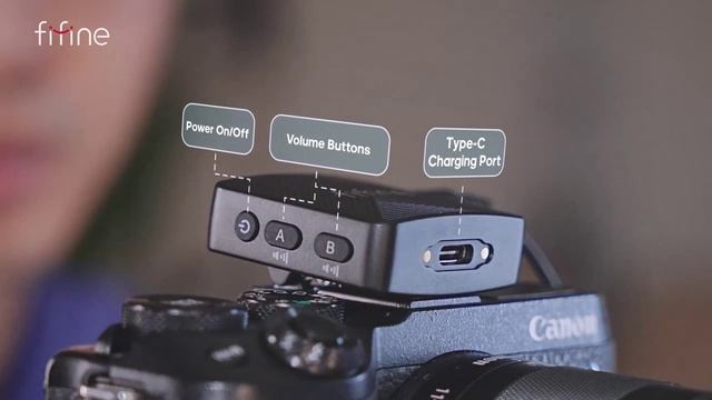 Беспроводной микрофон  FIFINE M9