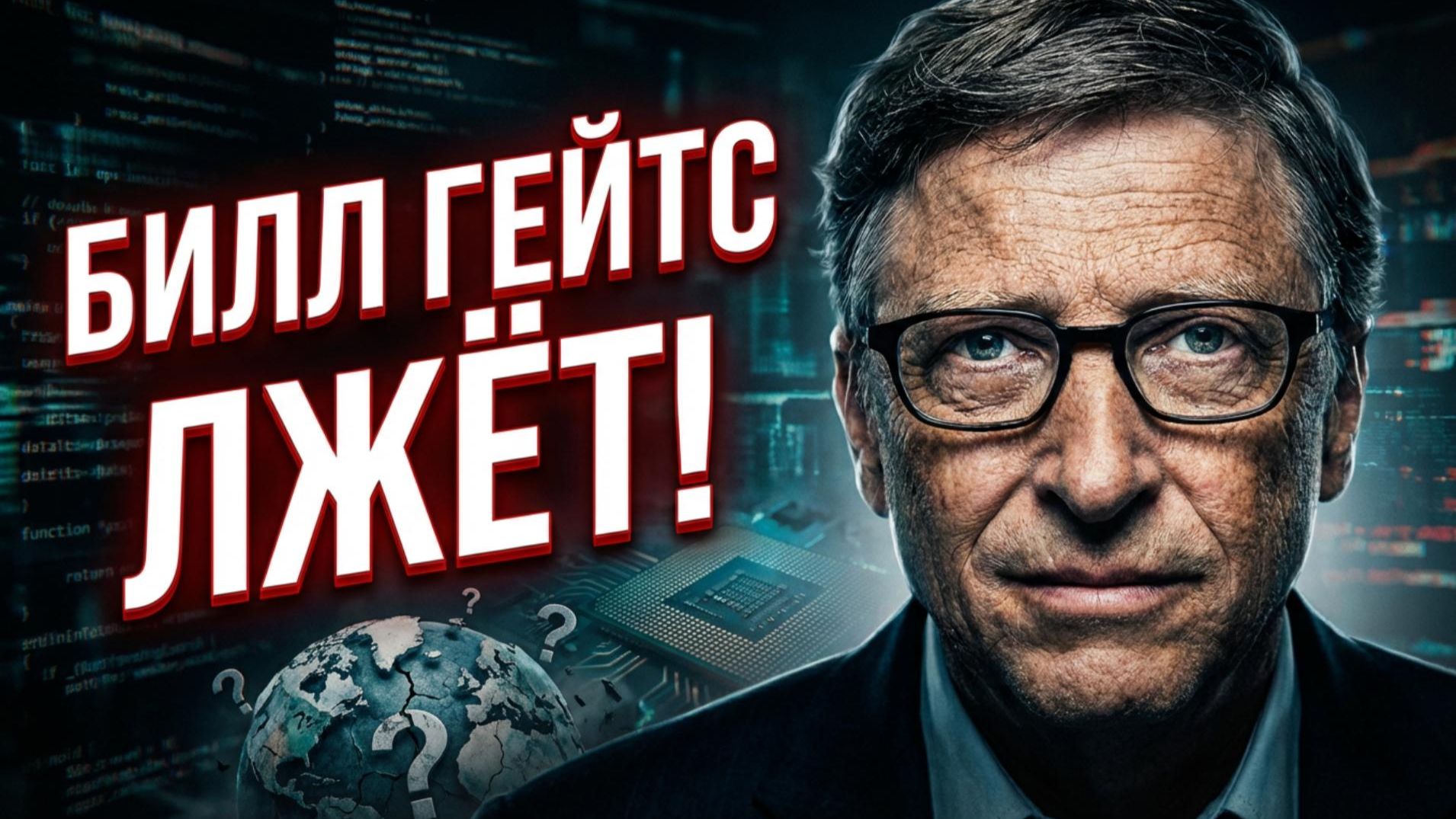 🔍📉 Сабрина Сальвати | Гейтс попался. Эксперты нашли ключевые нестыковки в его публичных заявлениях
