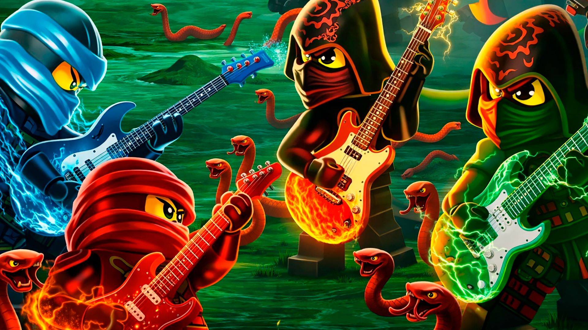 Ninjago Overture (Полная Табулатура для одной Гитары)