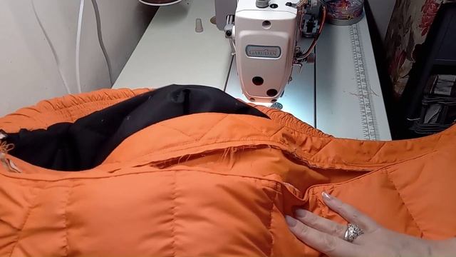 Замена молнии на пуховике своими руками | Ремонт без похода в ателье.