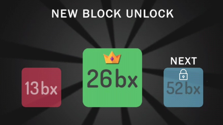 X2 Blocks (6bx → 13bx → 26bx)