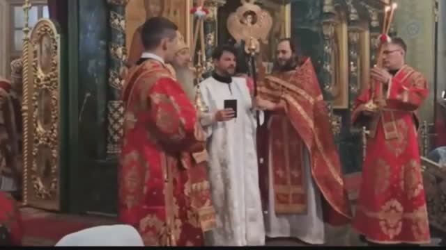 Хиротония в диаконы Сергия Манина (2019)