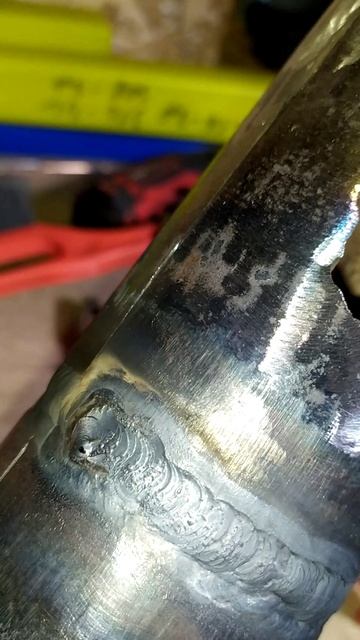 4 часть... Подготовка под горячий проход. Катушка под 45⁰, не поворотная , тиг сварка...