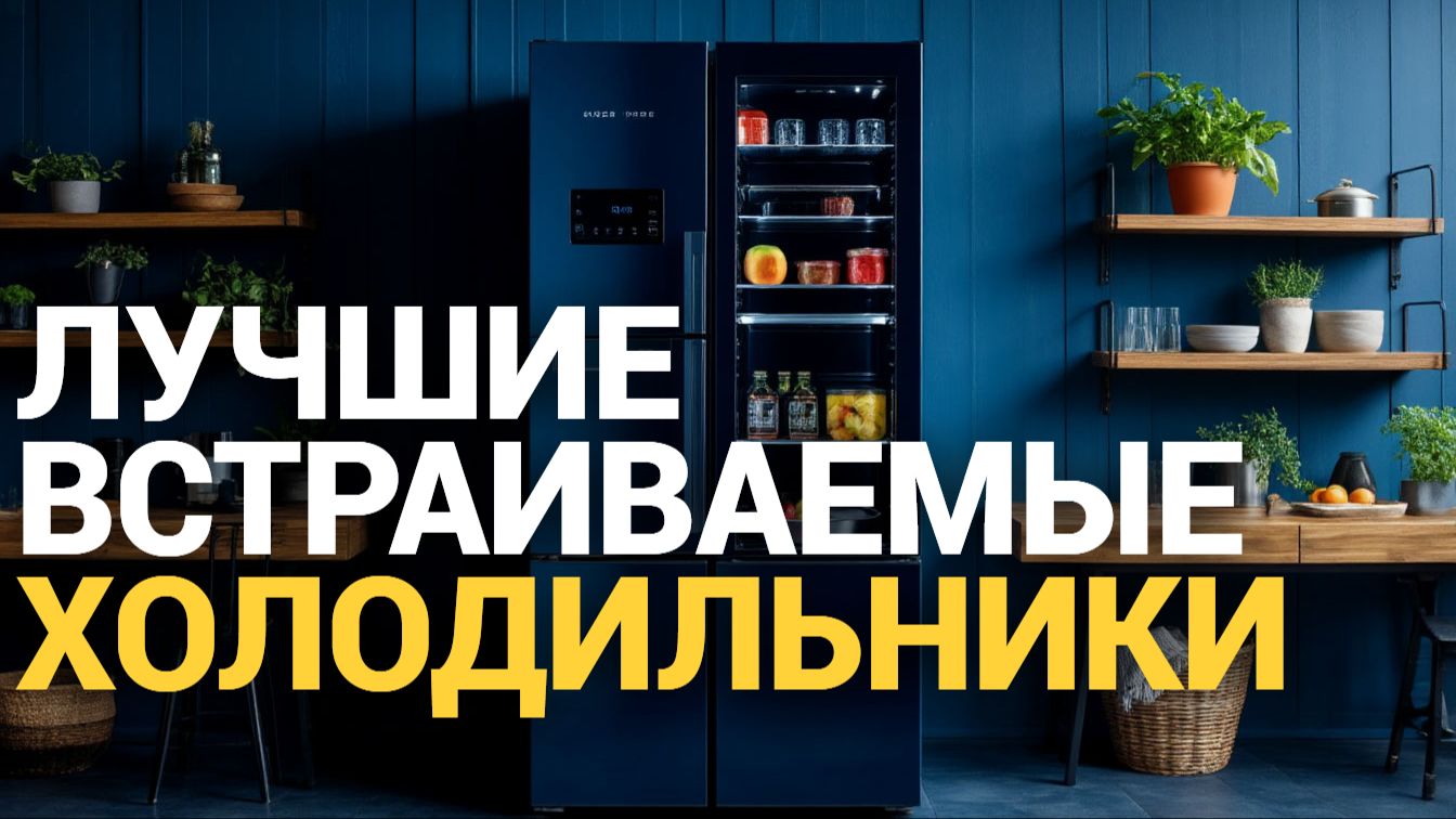 ТОП-5 встраиваемых холодильников 2026: обзор, рейтинг, стоит ли брать?