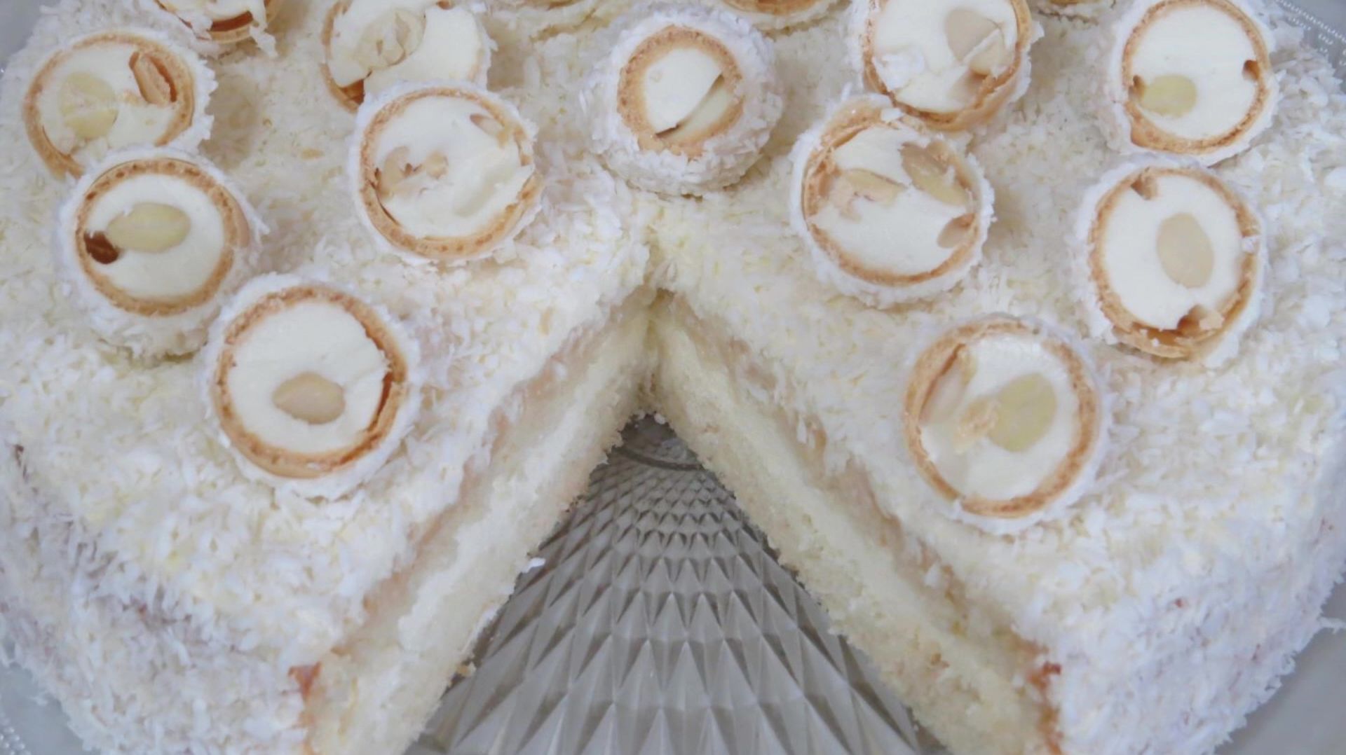 ЕСЛИ ЕСТЬ МОЛОКО, ПРИГОТОВЬ ОСВЕЖАЮЩИЙ Торт РАФАЭЛЛО! / ФАНТАСТИЧЕСКИ Просто и ОЧЕНЬ ВКУСНО