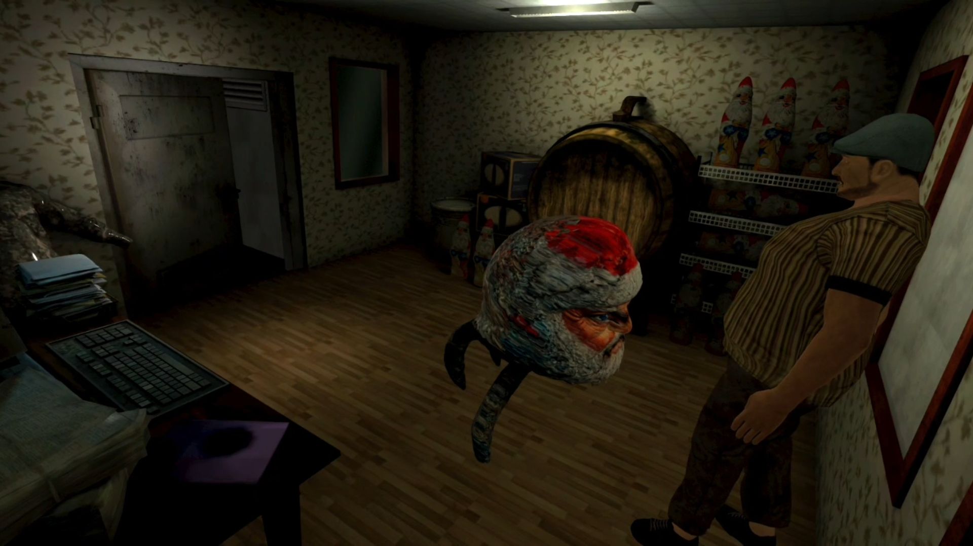 вышел обнова пять ночей с пивозавром исправили баг в ночь гугу гага + скример.