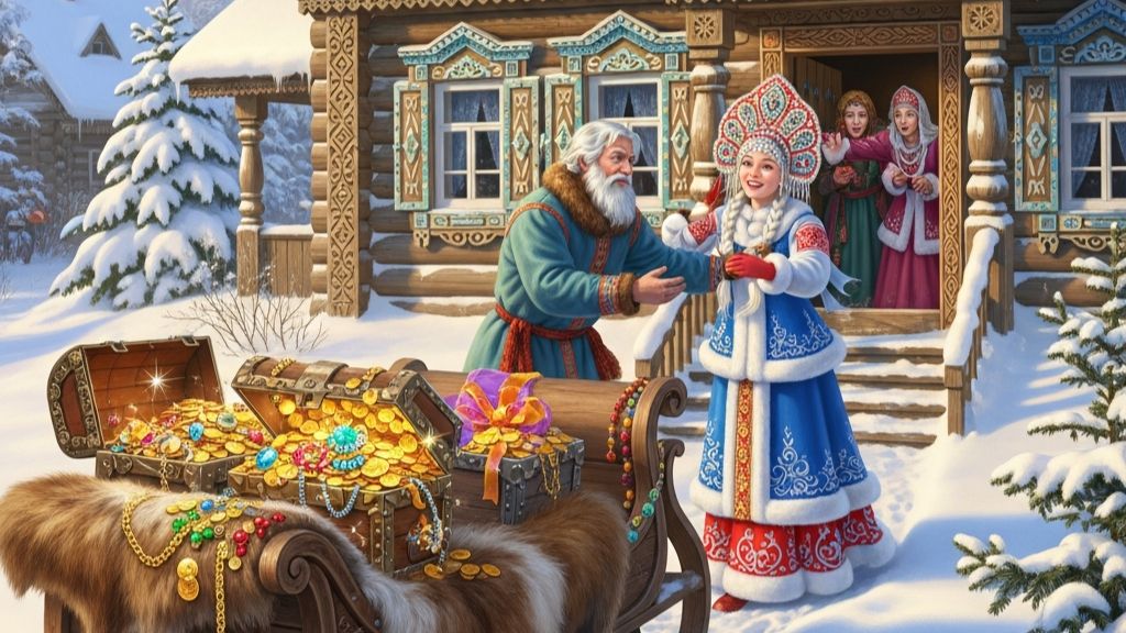 ❄️ Морозко: Зимняя Сказка о Доброте и Волшебстве ❄️
