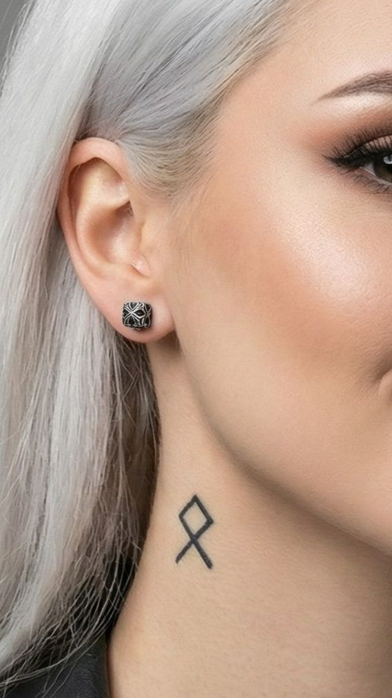 Серьги‑пусеты "Двухсторонний клевер" от StarfallShop