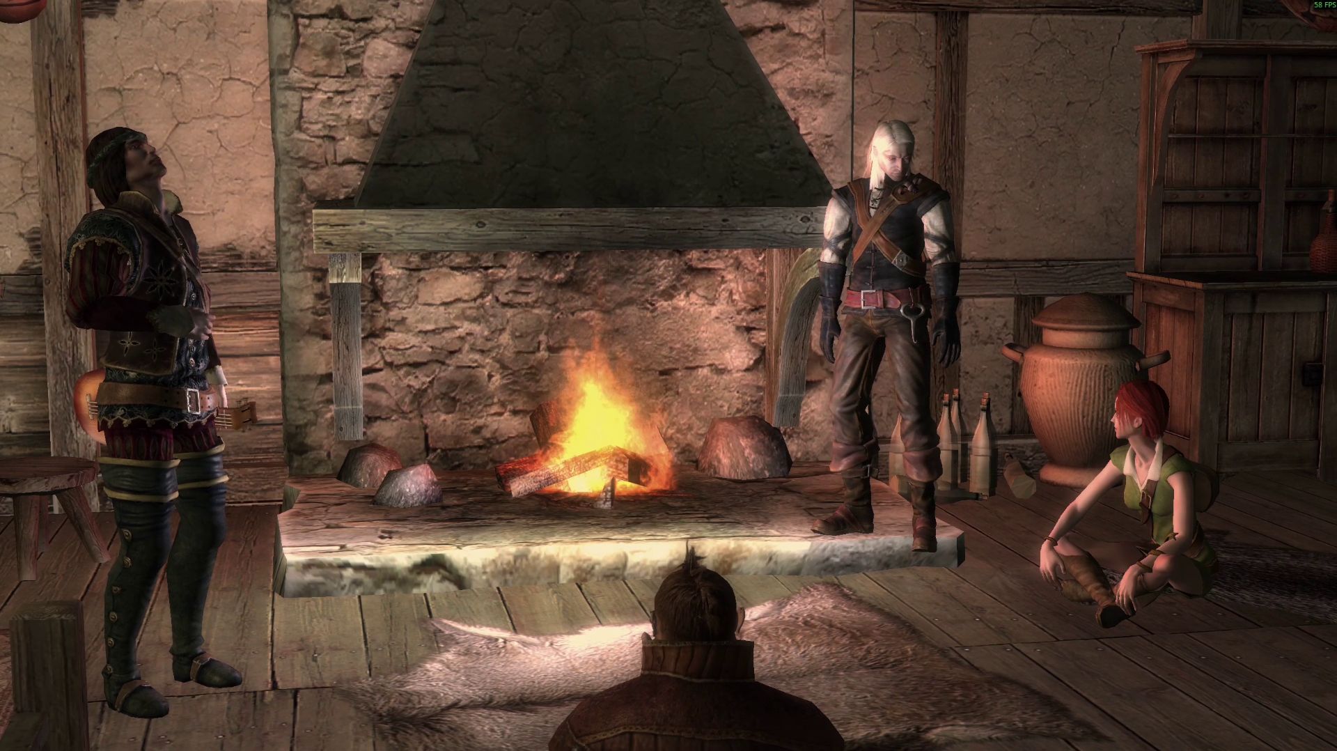 The Witcher (Ведьмак): Enhanced Edition - Вечеринка у Шани (с другом  Золтаном)