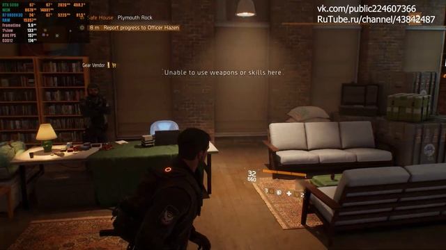 🎮🔥The Division на RTX 5090 32GB— тестирование графики в разрешении 4K на максимальных настройках🎯