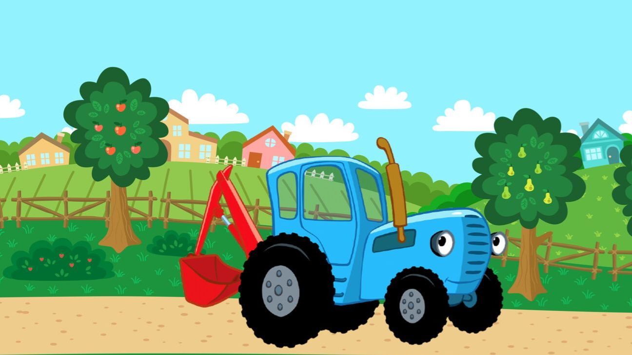 Синий Трактор Расказывает Какие бывают Животные И Цвета!