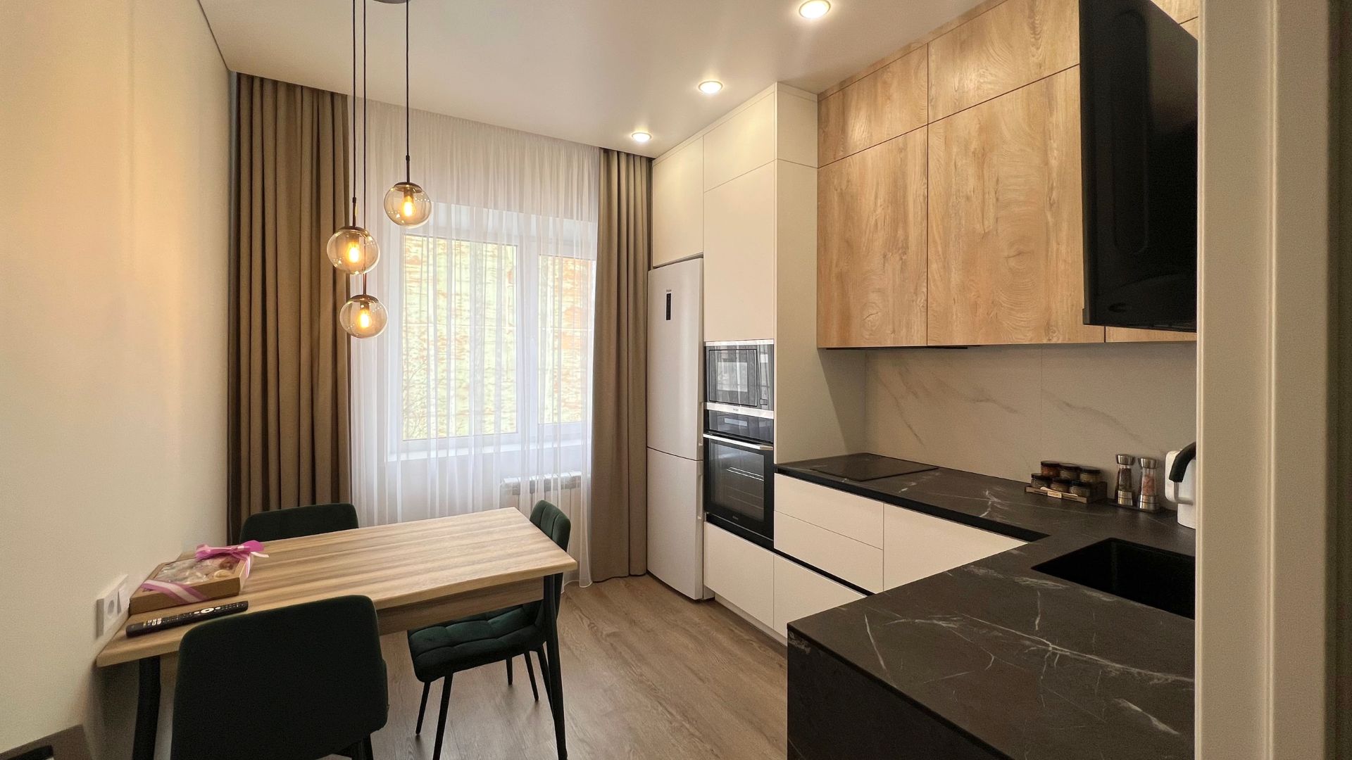 Современная кухня 9 кв