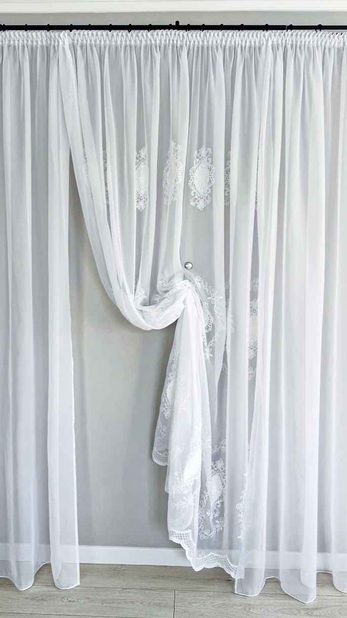 Шикарный тюль для спальни или гостиной