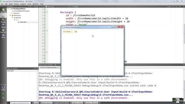 020 TextInput Element