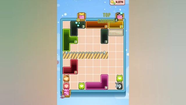 Как пройти Уровень 304 в Drop the Cat! (Решение)