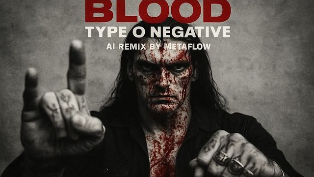 BLOOD – Type O Negative Inspired Industrial Gothic Rock _ Epic AI Remix Album