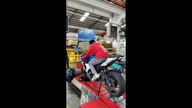 Мощностной стенд ( диностенд) для мотоциклов