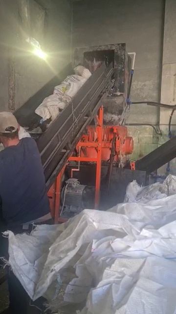 Дробилка ДР-55К на биг бэгах