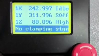 no clamping signal detected Weihong NK105 G3