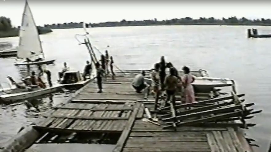 1995 год. Яхт-клуб Каменско-Днепровского механического завода