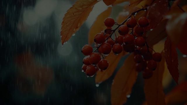 Осень рыжая осень бардовая.✔