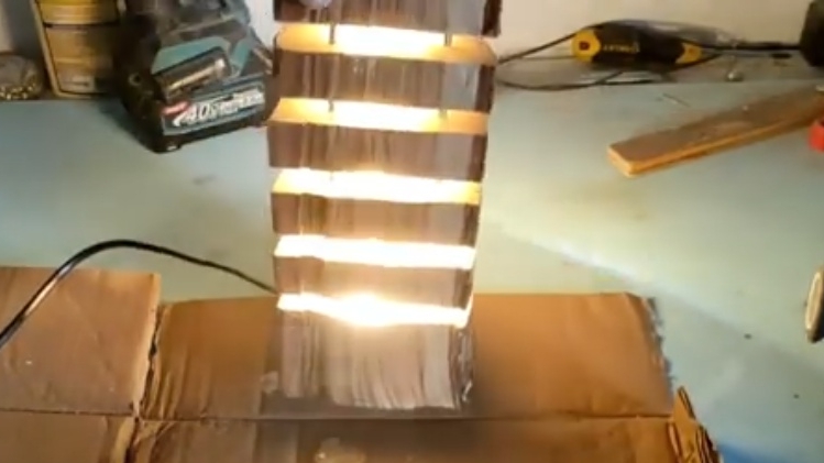 Светильник- Полено.