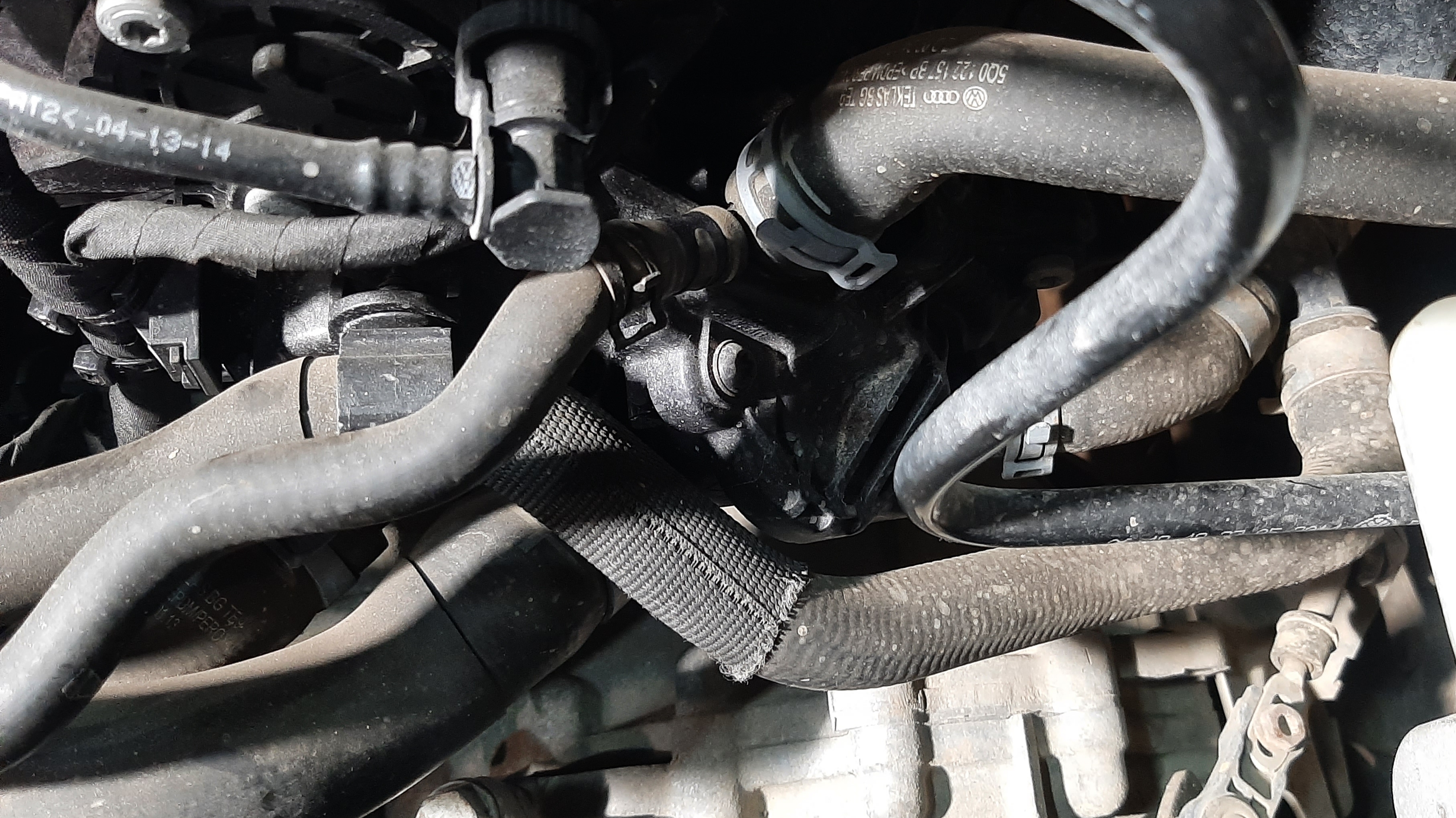 Ауди а3 - не греется, решение причина