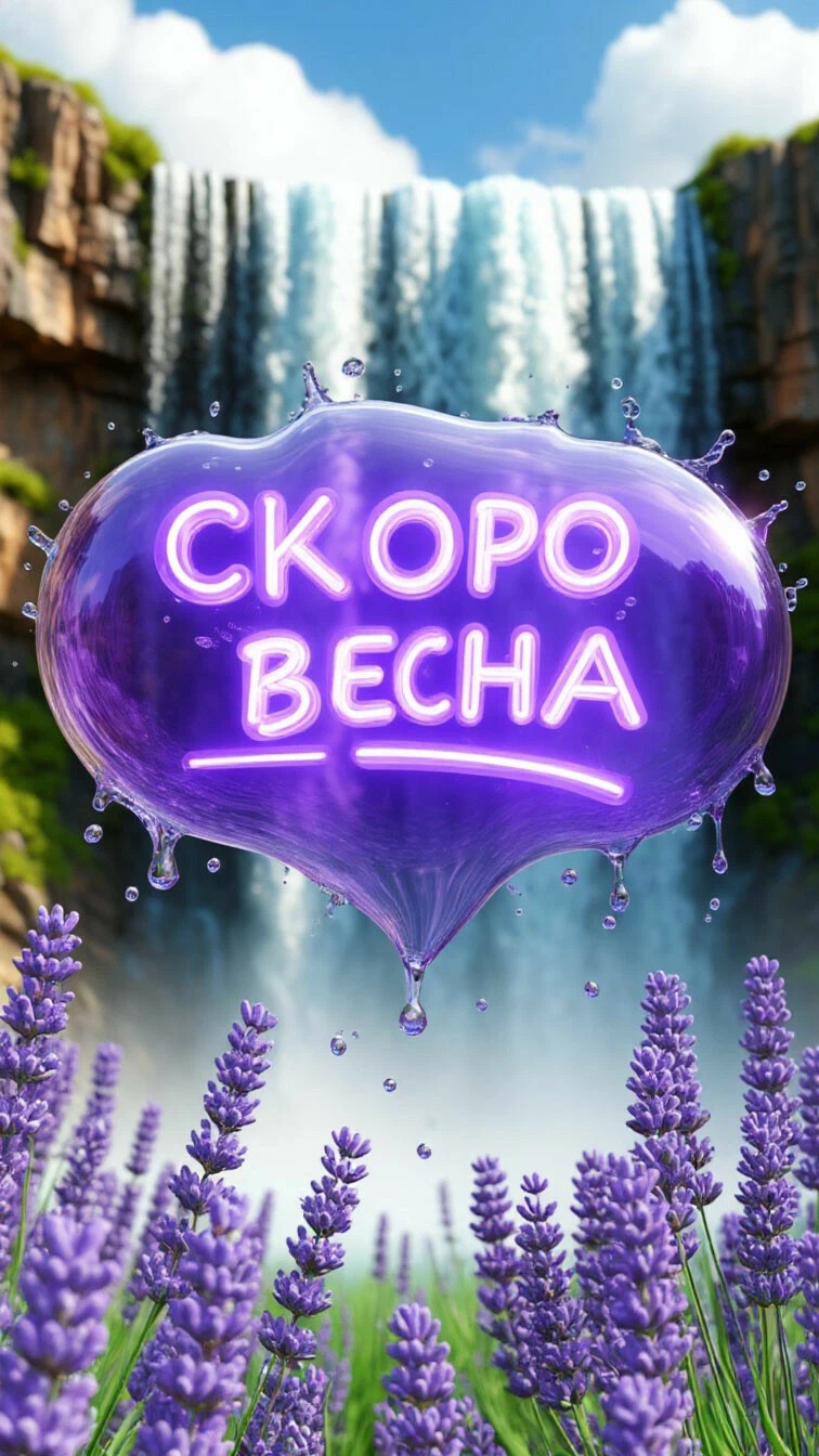 СКОРО ВЕСНА. ЛАВАНДА.