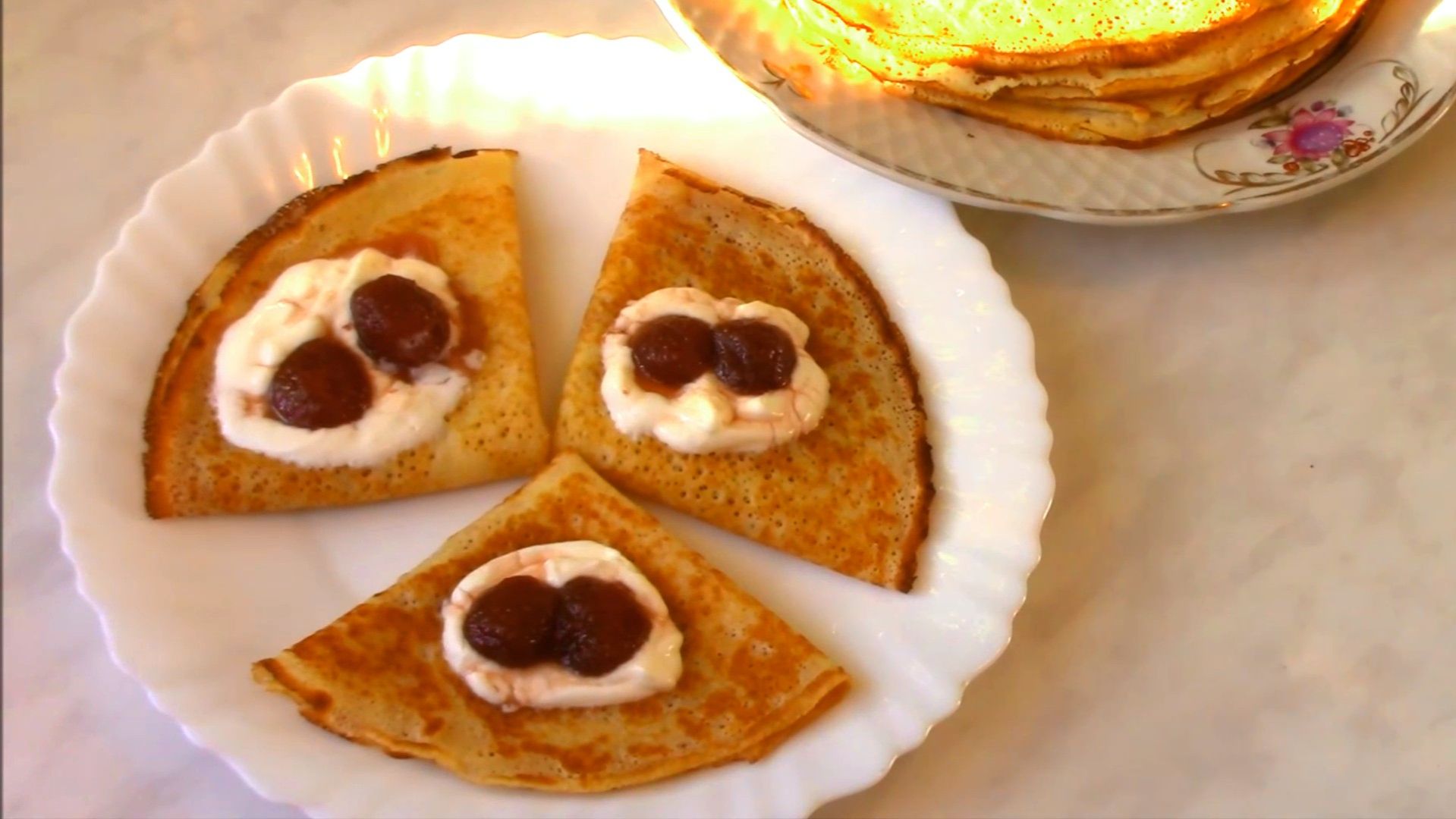 Рецепт блинов с дырочками.