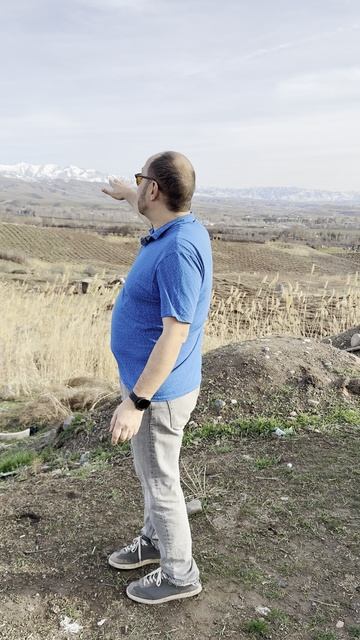 Узбекская Тоскана Холмы, горы и виноградники в Паркенте