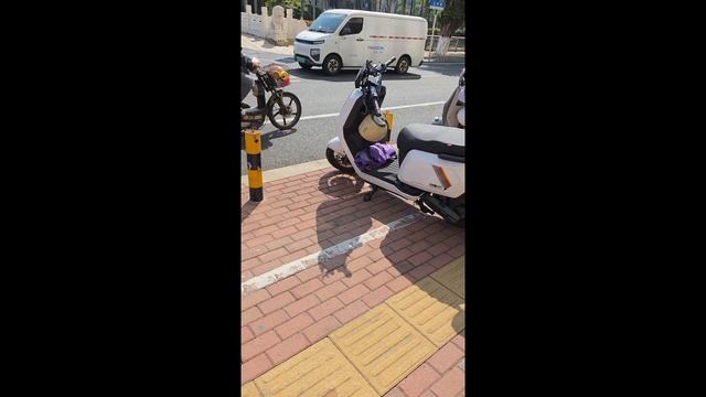 популярность скутера в Китае