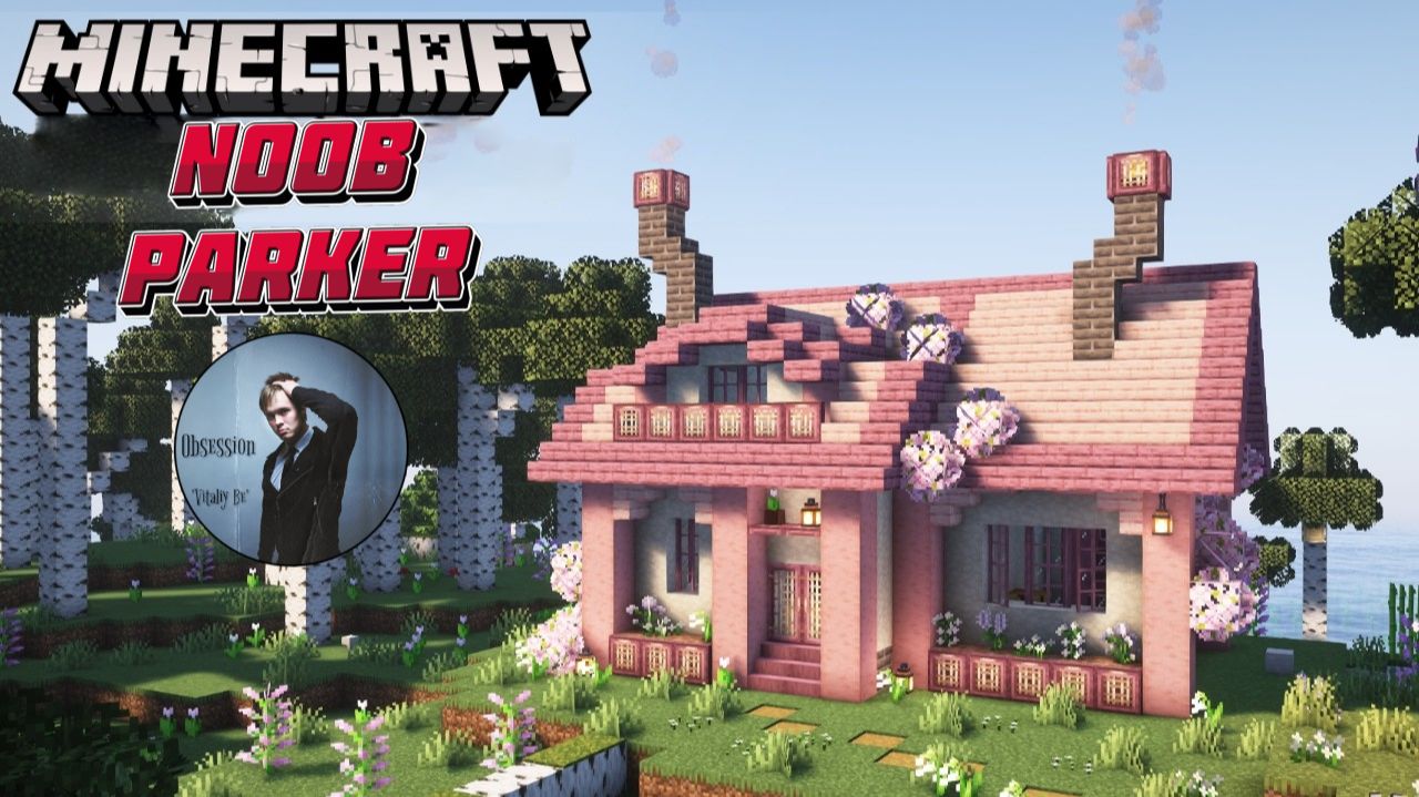 Майнкрафт Лонгплей Строительство Пекарни. Minecraft.