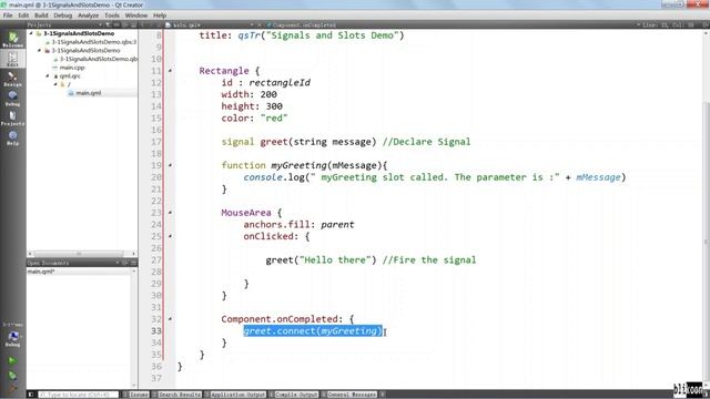 017 Signals and Slots Demo1