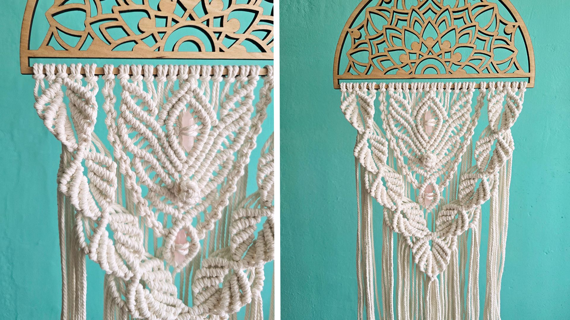 МАКРАМЕ ПАННО с камнями ✨ | Мастер-класс