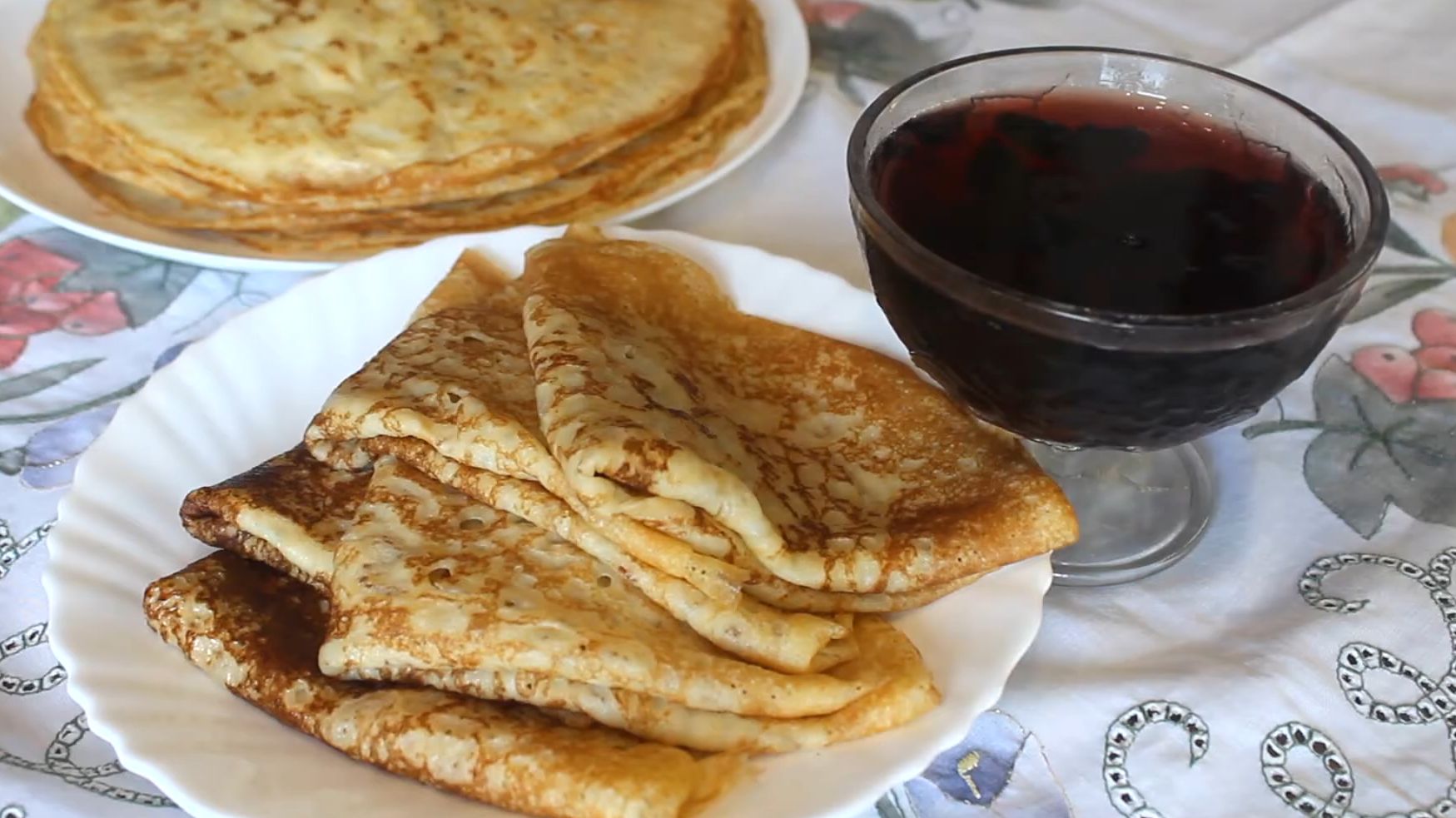 Блины на сухом молоке с яйцами - рецепт на Eda.video