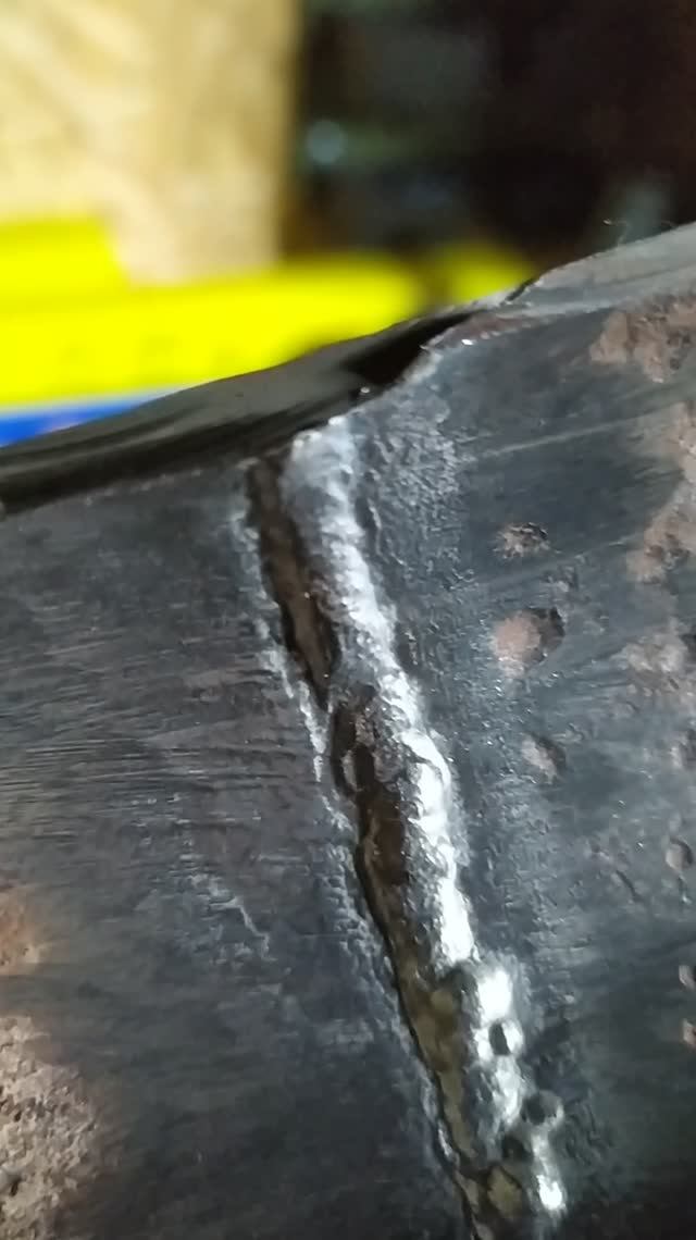 10 часть... Зашливованый корень шва, тиг сварка, катушка под 45 ⁰, не поворотная...