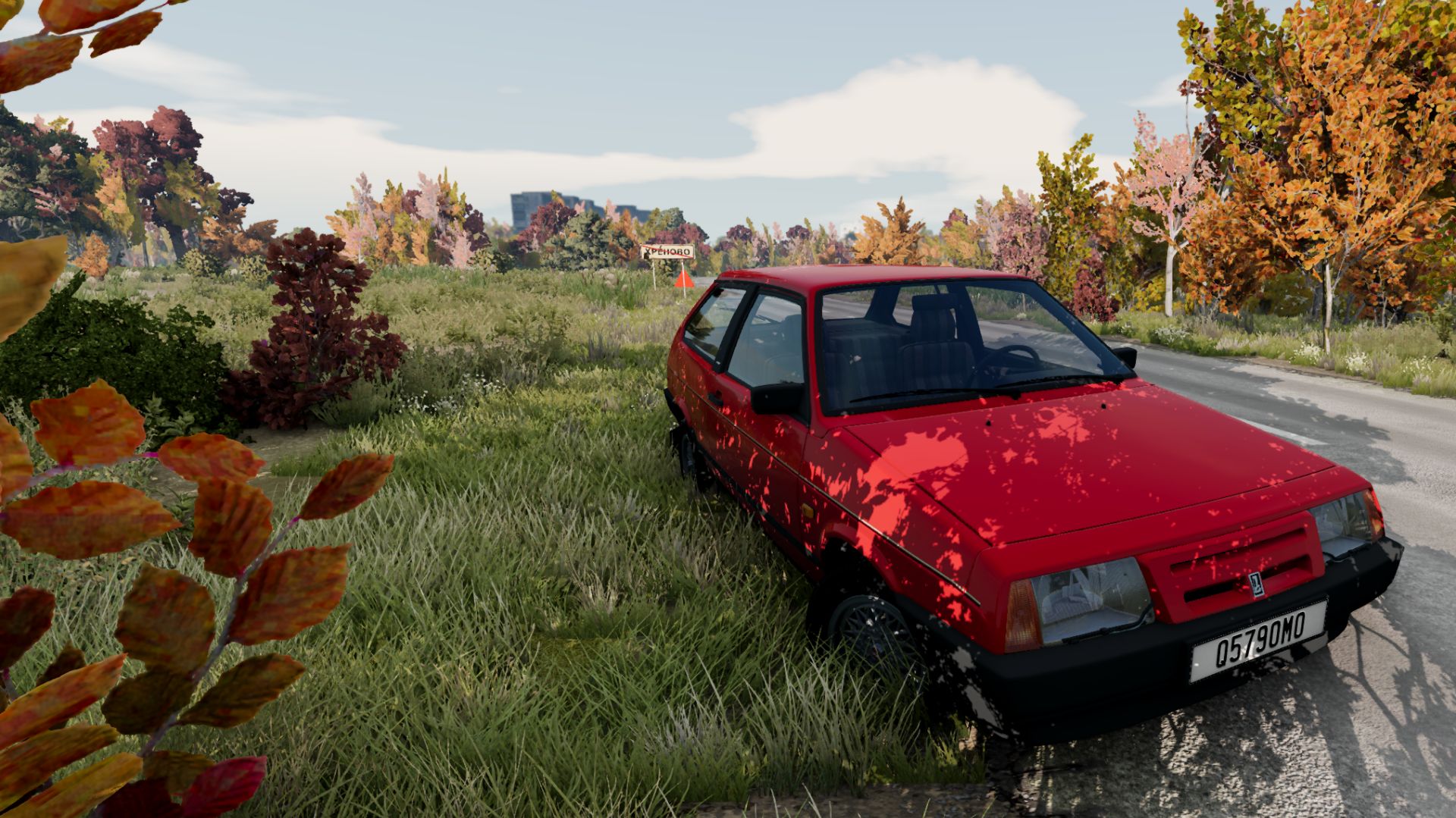 Авария Виктора Цоя в BeamNGDrive!