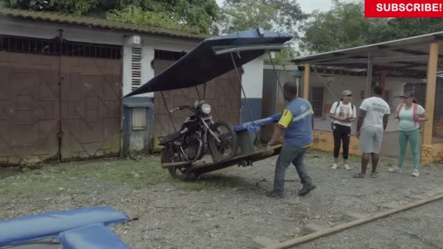 Безумные поездки на самодельных деревянных тележках на Филиппинах