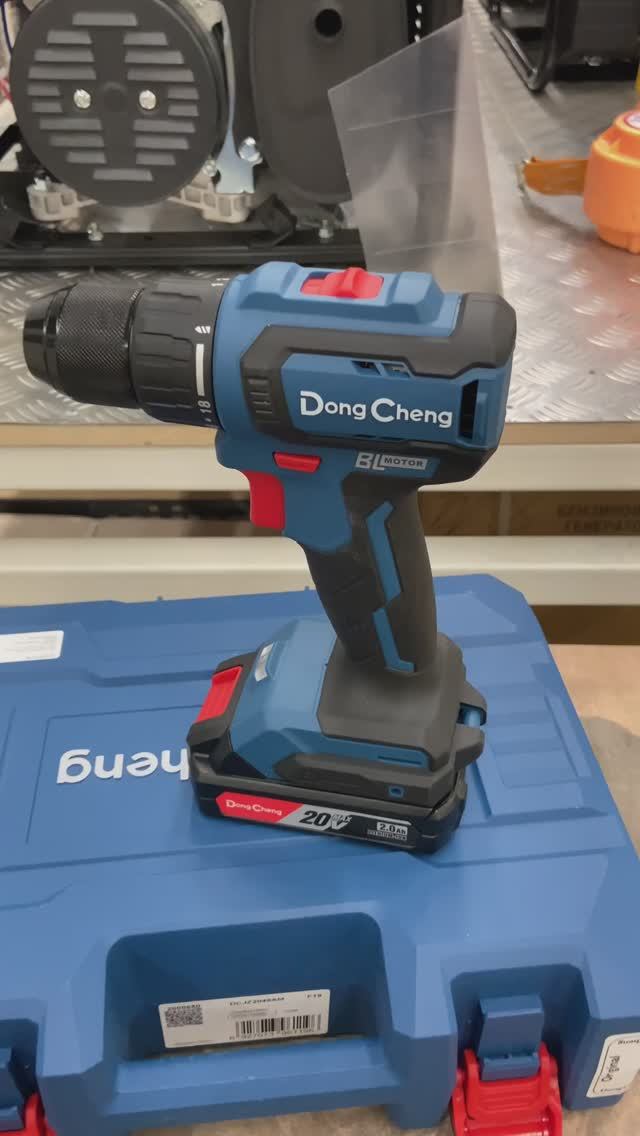 НОВИНКА!! БЕСЩЕТОЧНЫЙ 20V ШУРУПОВЕРТ DONG CHENG НА 45Нм. НЕВЕРОЯТНО КОМФОРТНЫЙ!