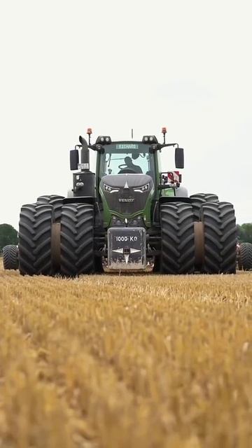 Плавающий передний мост на тракторе Fendt