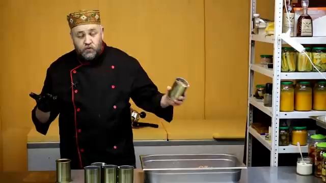 ветчина в автоклаве