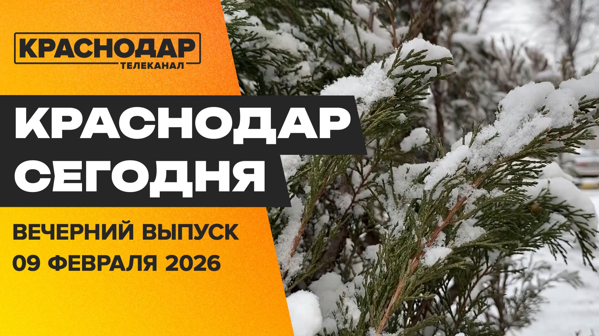Снег у власти, зимние перезвоны, какое самое популярное имя на Кубани. Новости 9 февраля