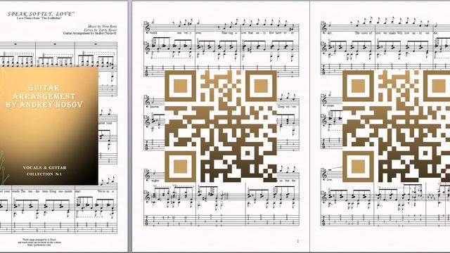 Speak Softly Love (mus.N.Rota, lir.L.Kusic) Ноты для вокала и гитары