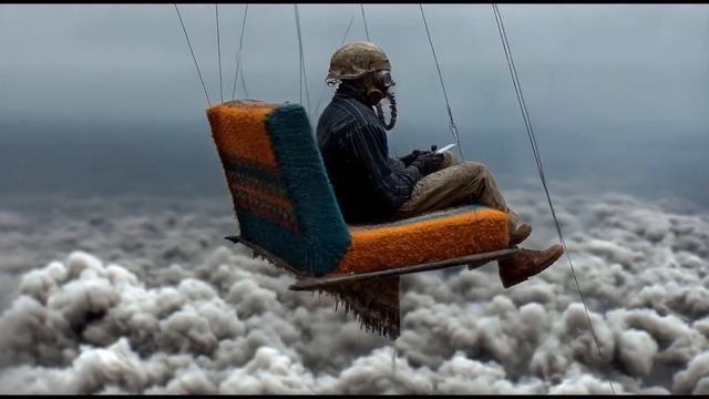 AI Surreal Video - Floating Above The Clouds-(704p30)