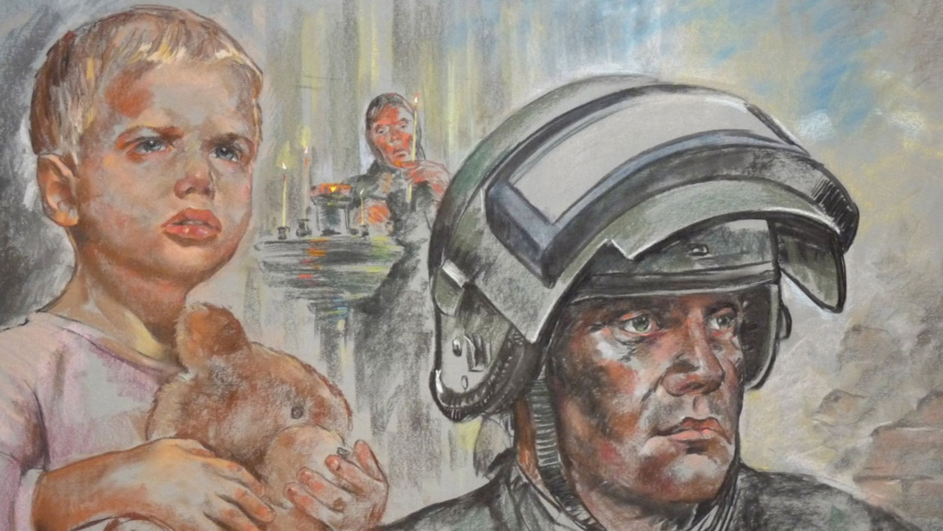 Над смертью Пушкина в тиши рыдая