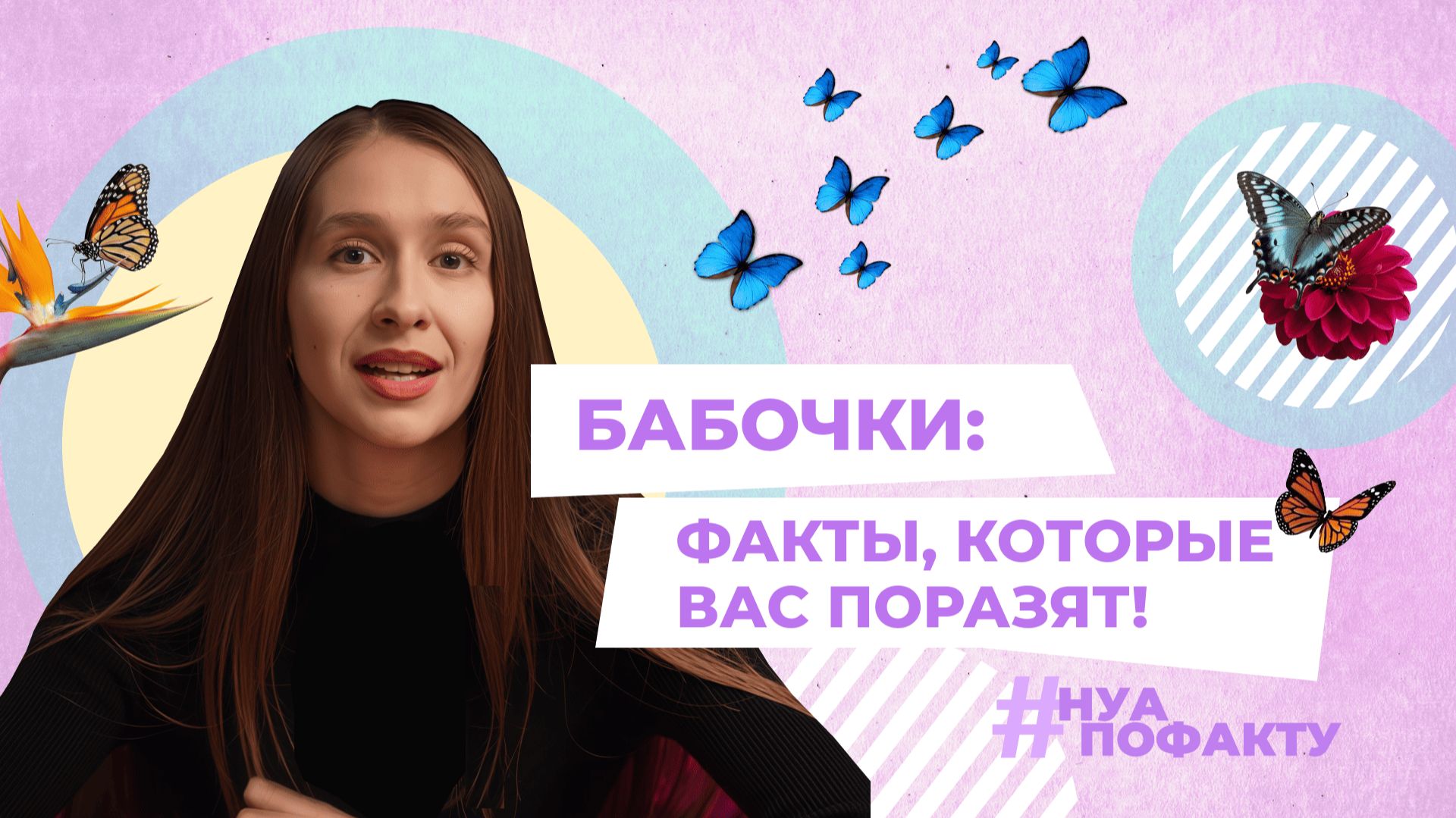 Неожиданные факты о бабочках, которые ВАС ПОРАЗЯТ!