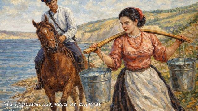На коромыслах неси не плечом, бёдрами двигай — и всё нипочём!