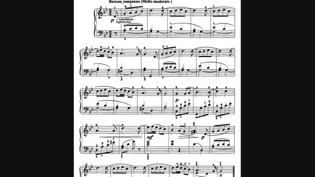 Чайковский Детский альбом_, № 16 _Старинная французская песенка