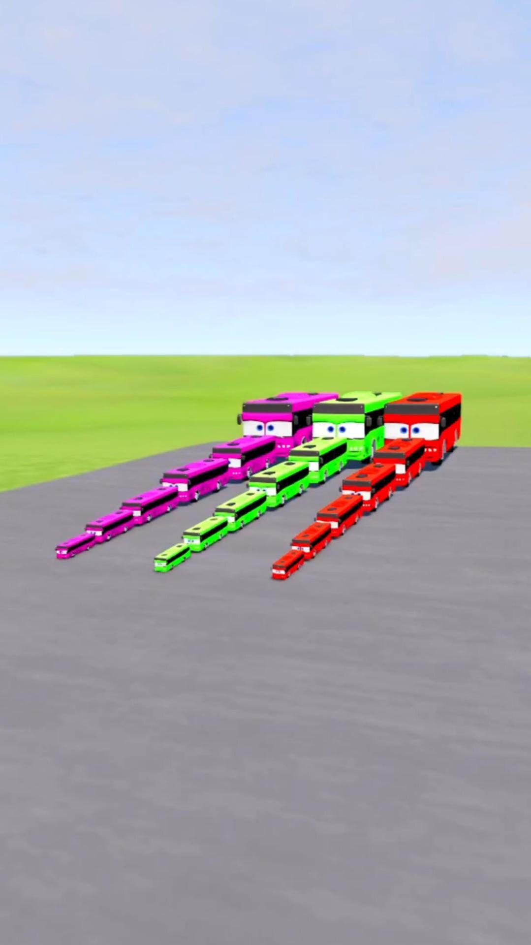 МУЛЬТЯШНЫЕ АВТОБУСЫ ПРОТИВ ПОРТАЛЬНОЙ ЛОВУШКИ МУЛЬТИКИ ПРО МАШИНКИ